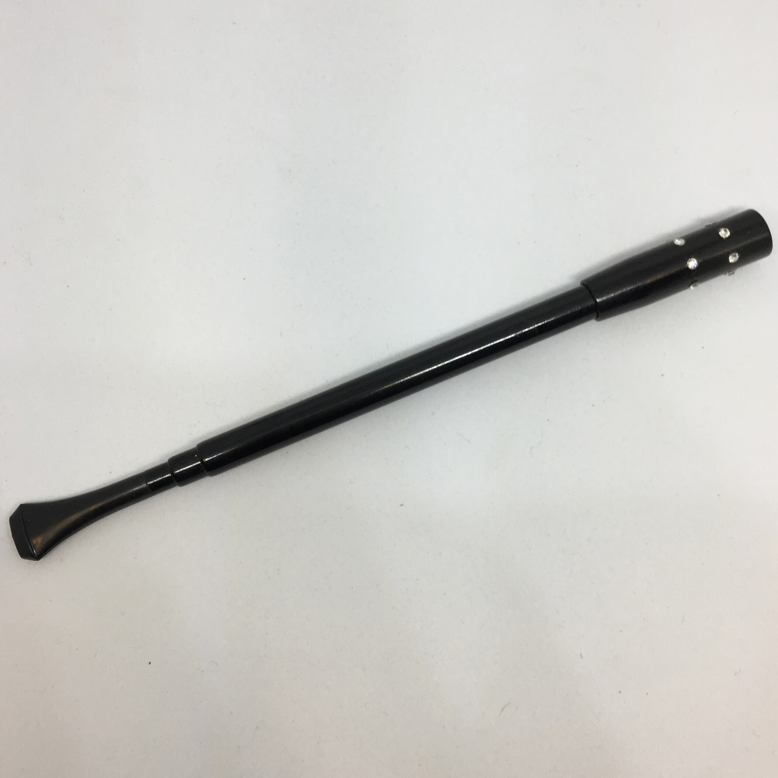 Telescopic Cigarette Holder In Black With Diamante - Tobacconist