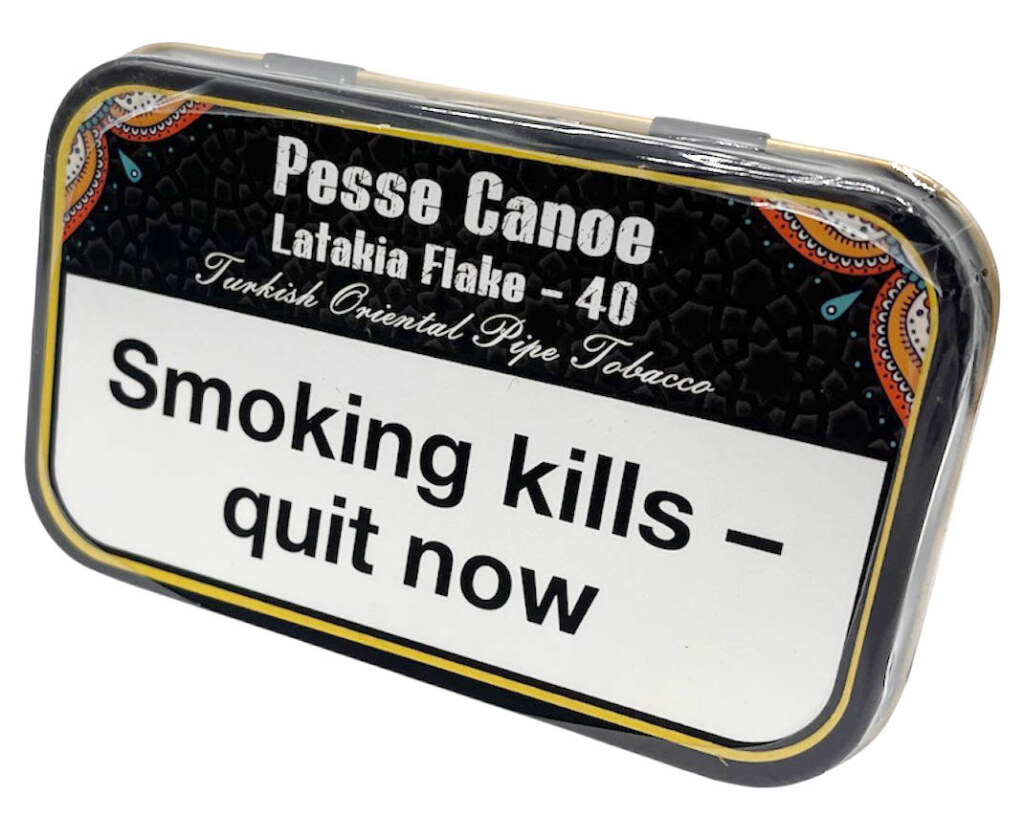 Pesse Canoe Latakia Flake 40 Pipe Tobacco 50G
